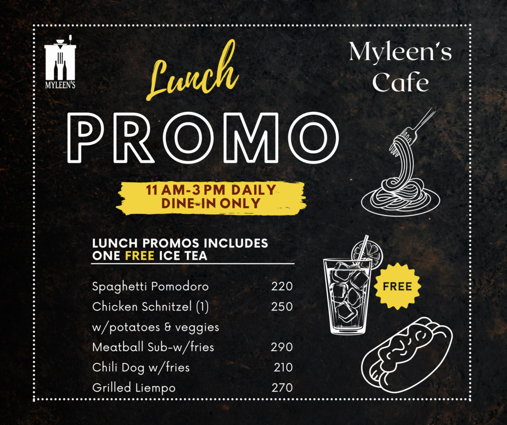 Specials - Myleen's Café